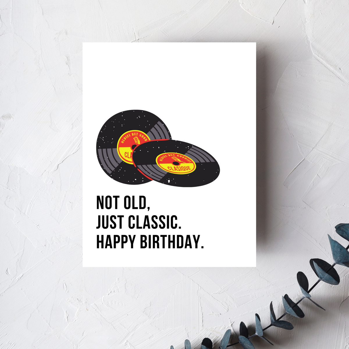 Just Classic - Throwback Birthday Cards (4 Styles) | UrbanBelleDesigns